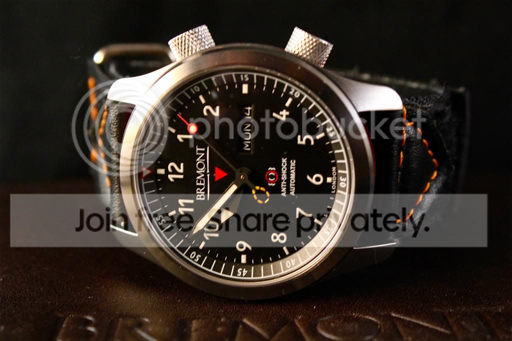 SOLD: 6 mos old Bremont MB2 with orange barrel | WatchUSeek Watch Forums