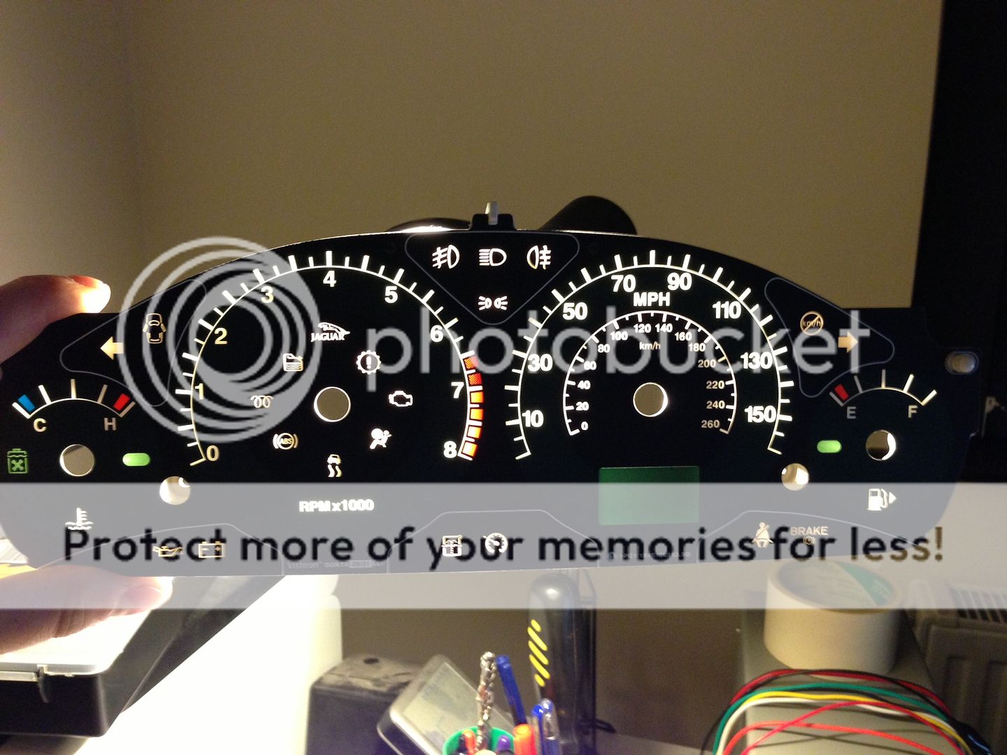 HowTo dismantle an Instrument Cluster | Jaguar Forum