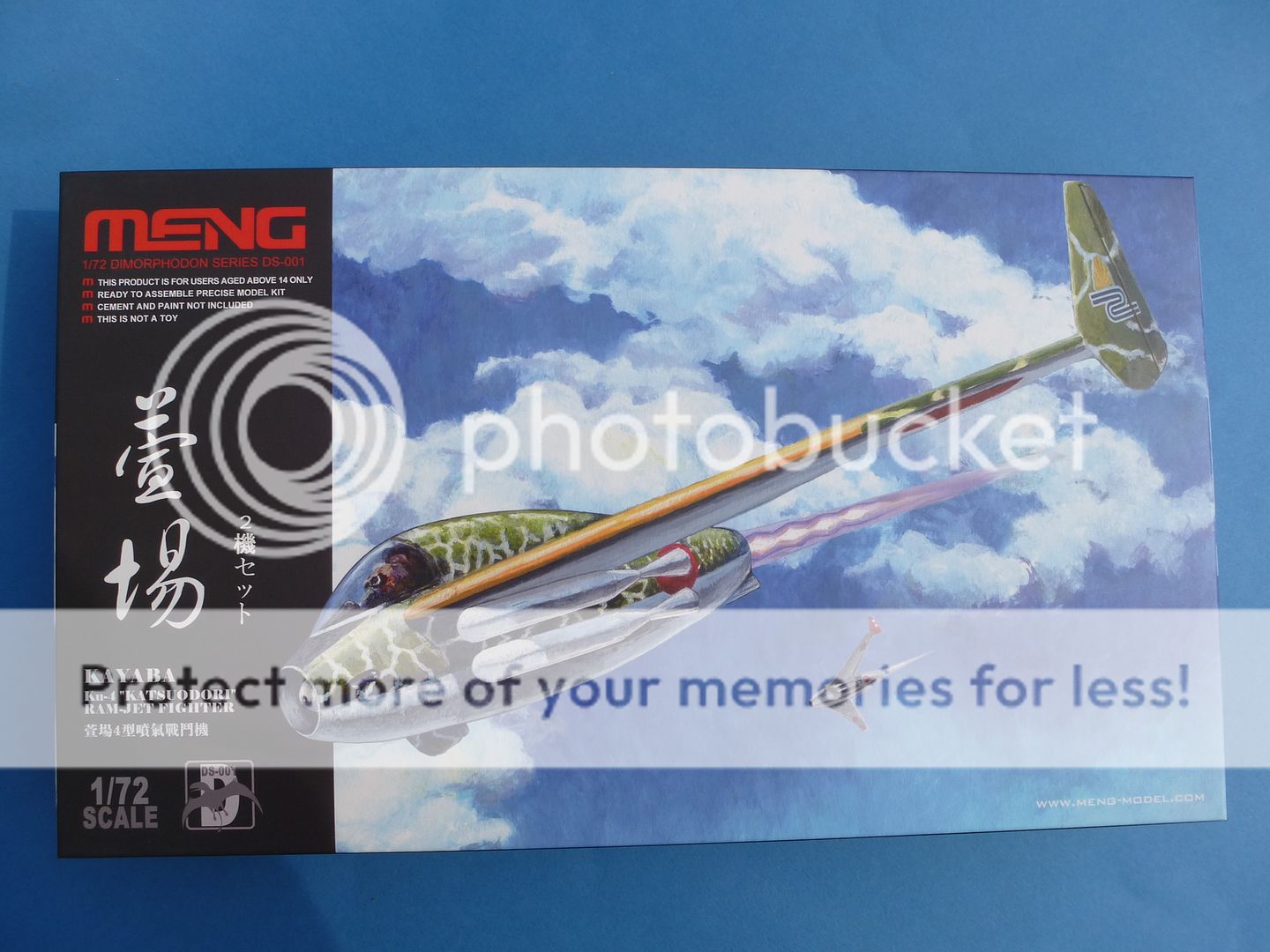 1/72 Meng Kayaba Ku-4 "Katsuodori" Ram Jet Fighters - Work in Progress ...