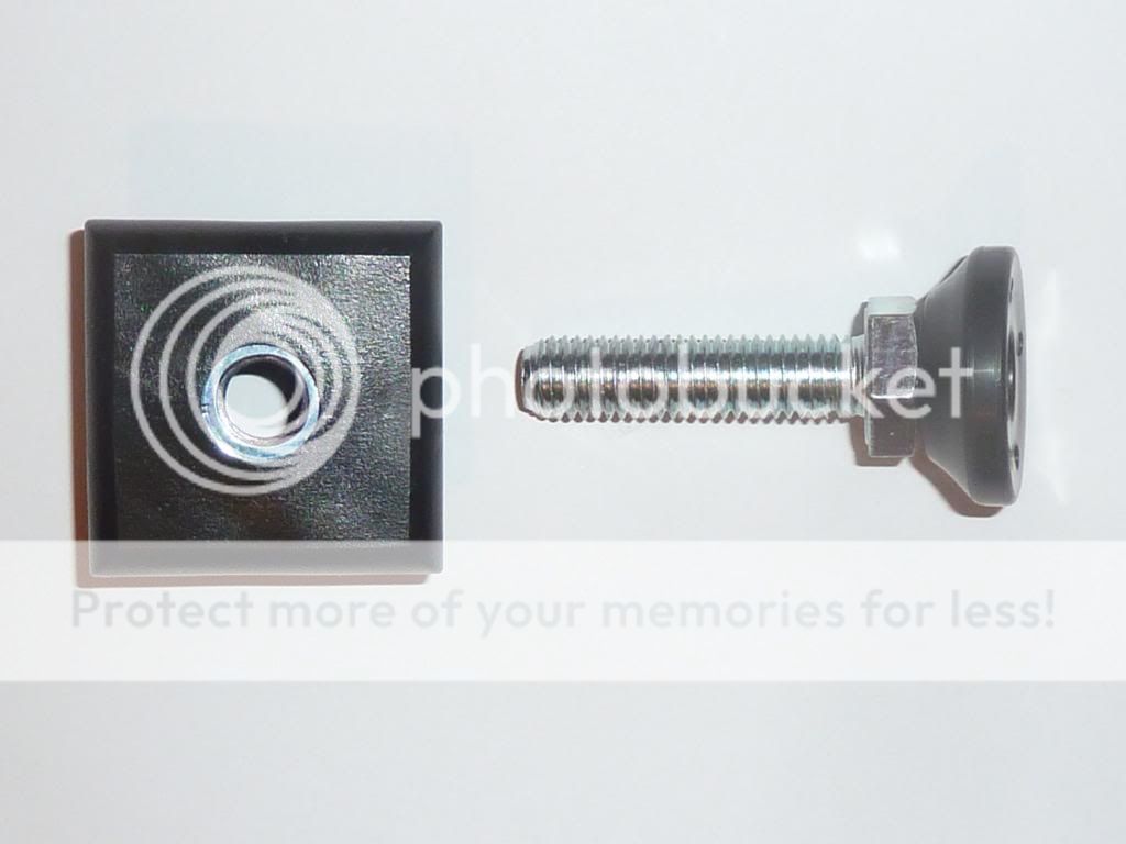 40mm X 40mm Square Box Section Adjustable Feet Photo by Griffiths_Steel ...